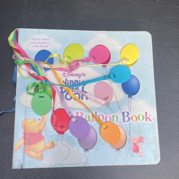 Toys | Disneys Winnie The Pooh Balloon Book Learn To Count Using ...